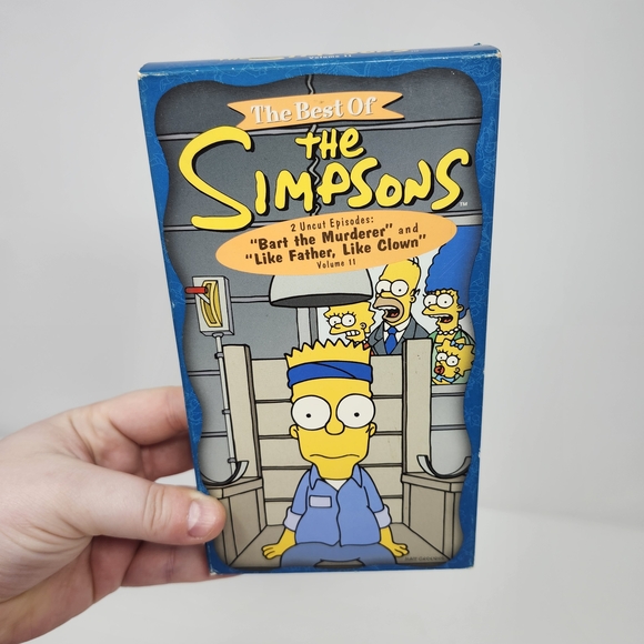 Simpsons | Media | The Simpsons Volume 1 Vhs Tape Black | Poshmark